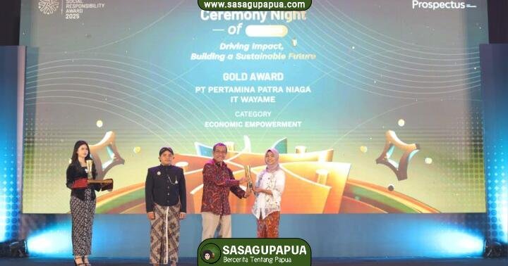 Pertamina Patra Niaga Regional Papua Maluku Raih 3 Penghargaan CSR di ISRA 2025 - sasagupapua.com